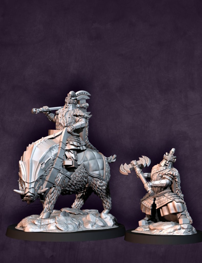 Silver Goat Dwarves – DireForge
