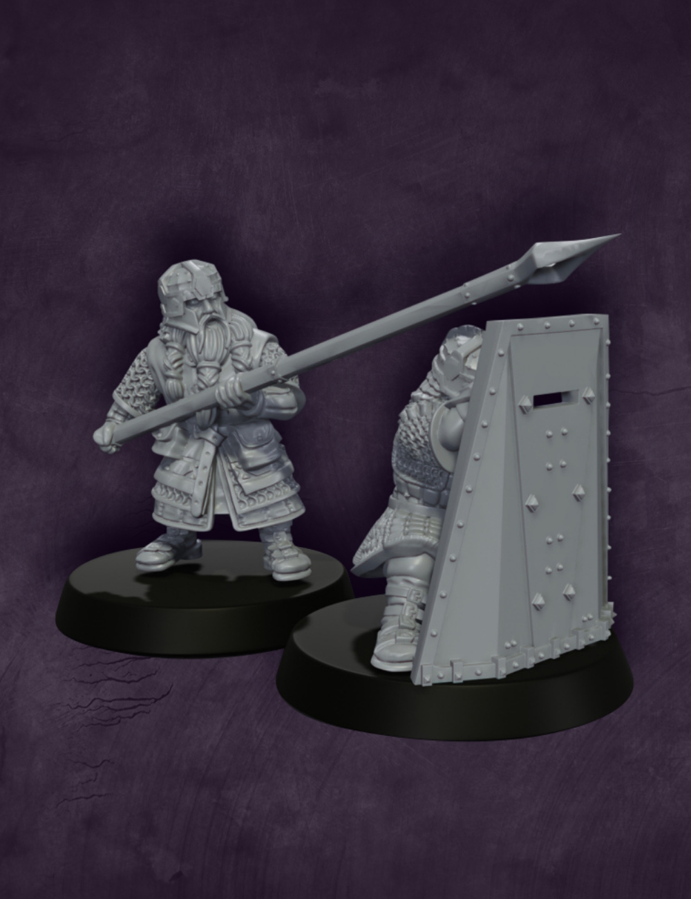 Dwarves of the Saphire Ridges Great Shield Team 3 – DireForge