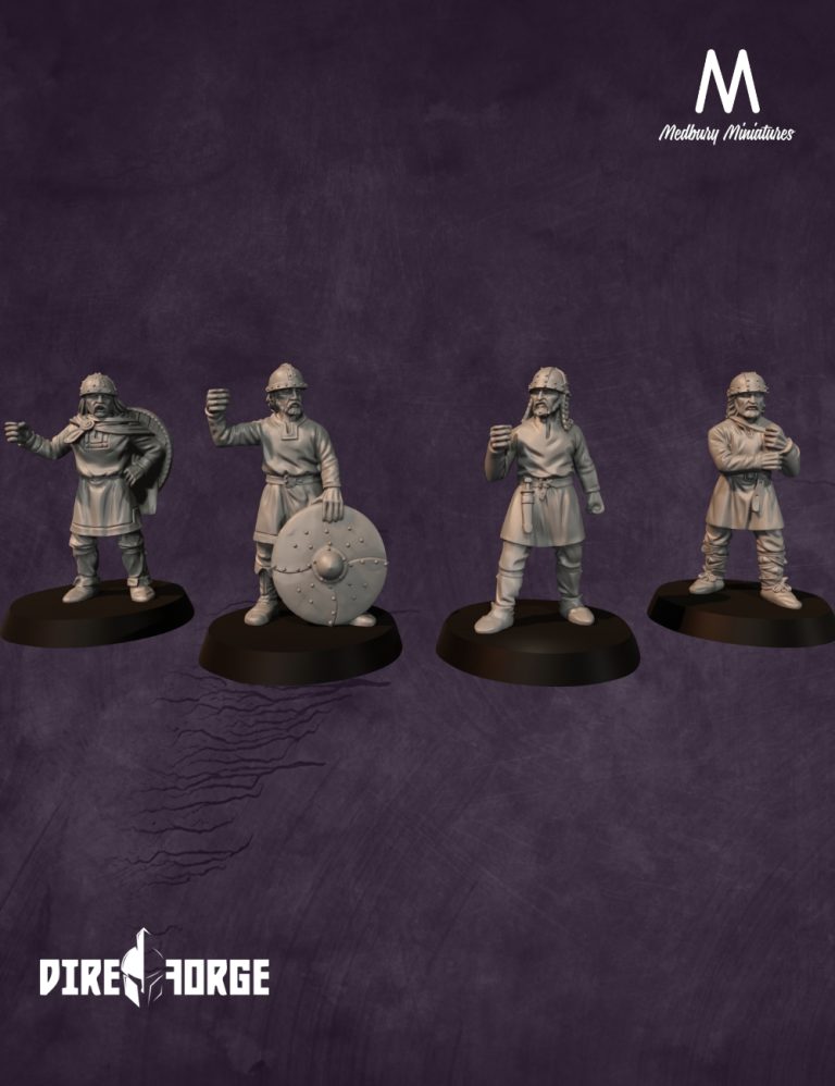 Carolingian Warriors 2 | Carolingian | Medbury | Historical – DireForge